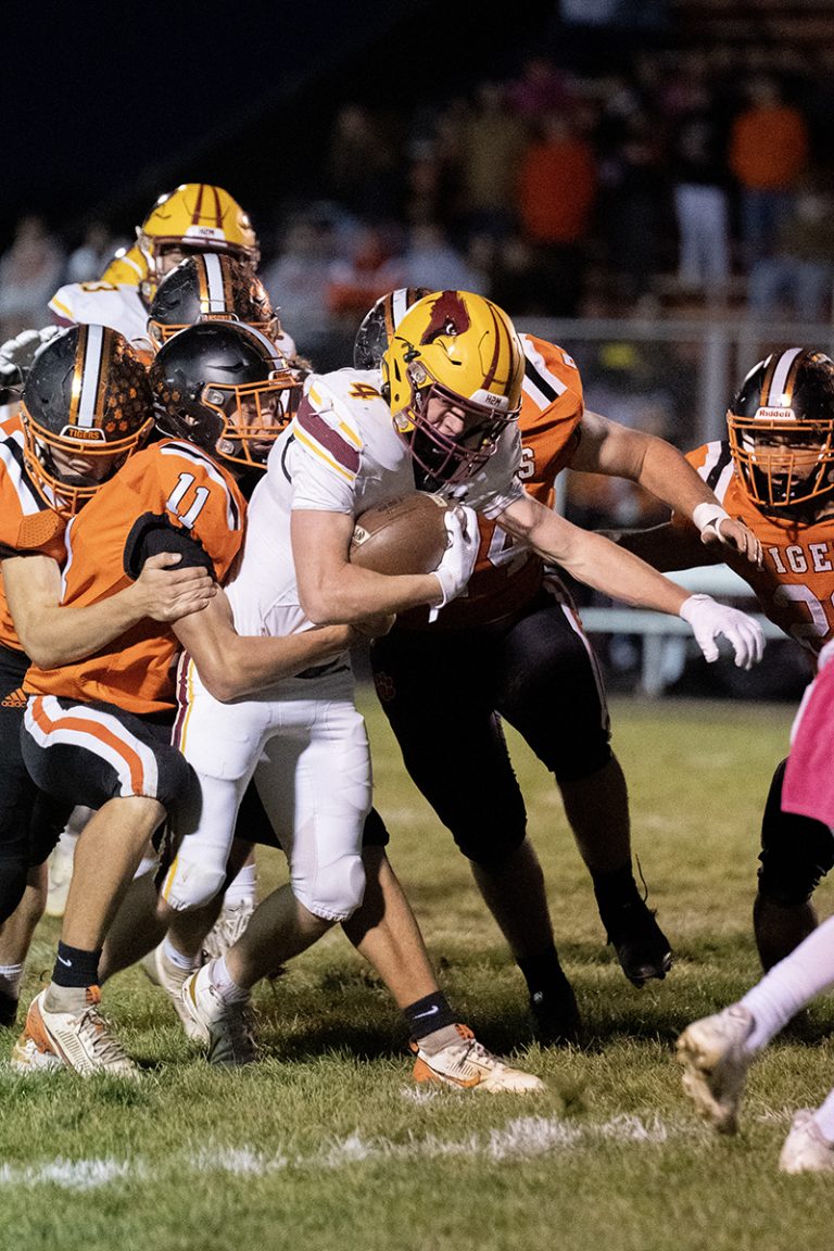Jacob Kelly's Three Scores Lead #10 New Bremen Past #7 Ansonia - Press ...