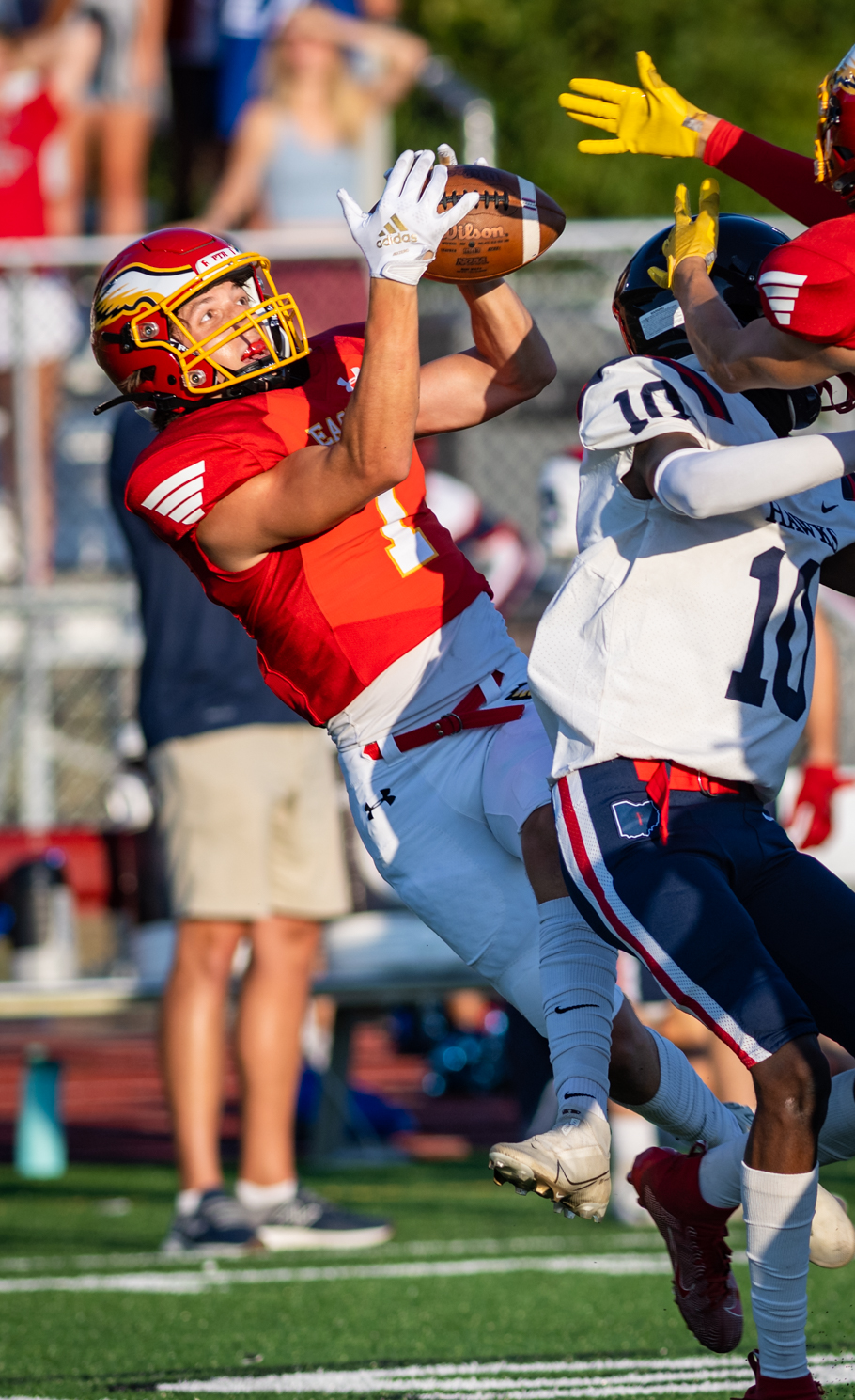 Severs' 4 TDs Fuel Big Walnut Rout Of Hartley - Press Pros Magazine